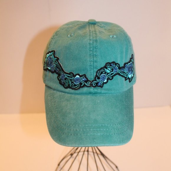 Adams Upscale Fashion Headwear | Accessories | Teal Cap With Trim ...